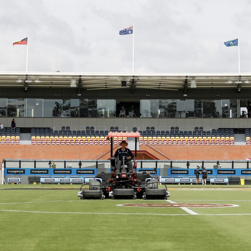 Groundskeeper pulls out every stop to get Springfield Grand Final ready ...